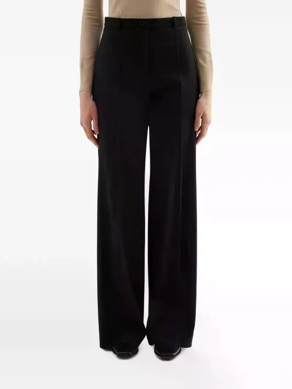 JIL SANDER Wool Wanvas Trousers