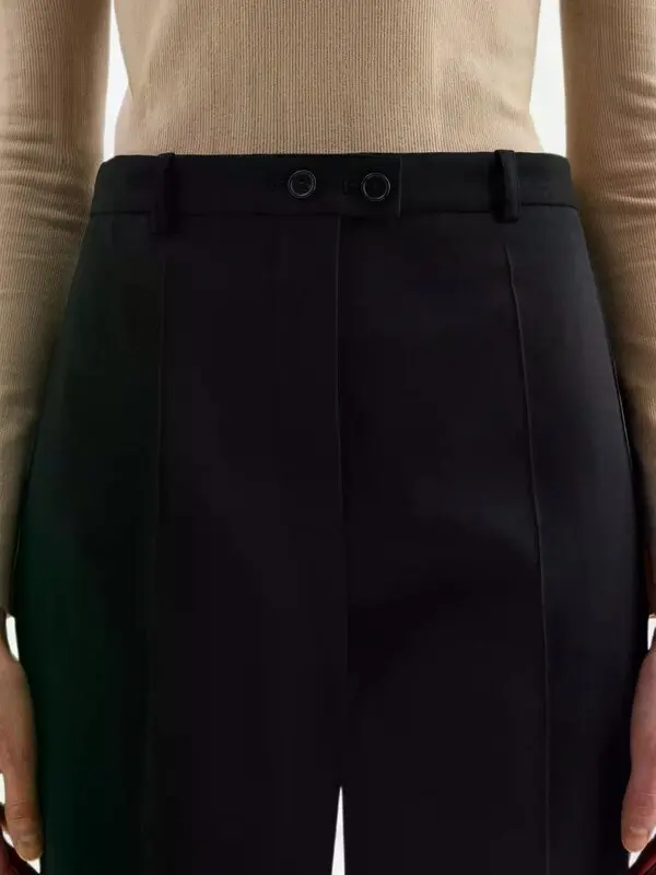 JIL SANDER Wool Wanvas Trousers