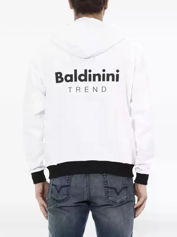 BALDININI Logo-print Zip-up Sweatshirt