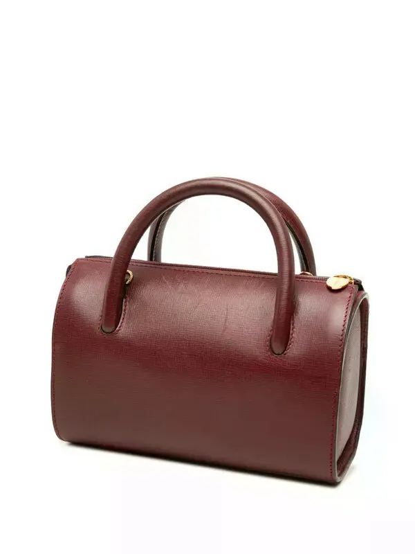 Cartier 2000-2026 Leather Must De Satchel - Red