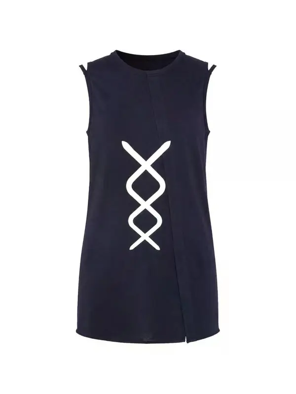 NICOLÒ BERETTA Graphic-print Tank Top
