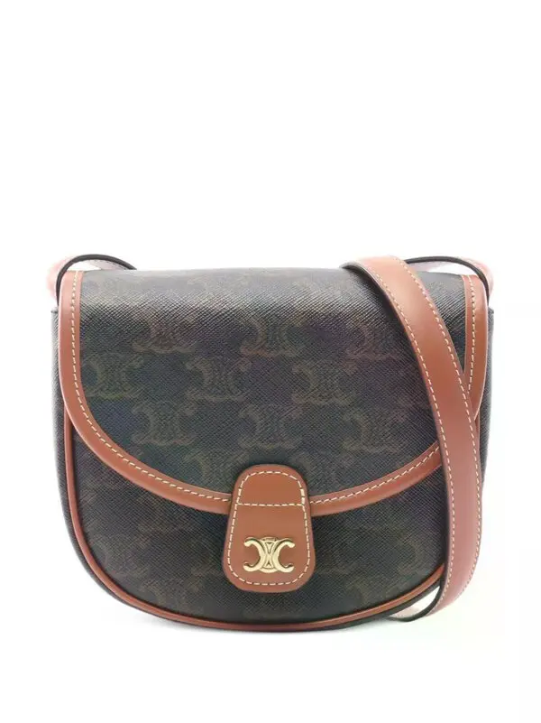 Celine 2010s Mini Besace Triomphe Cross Body Bag