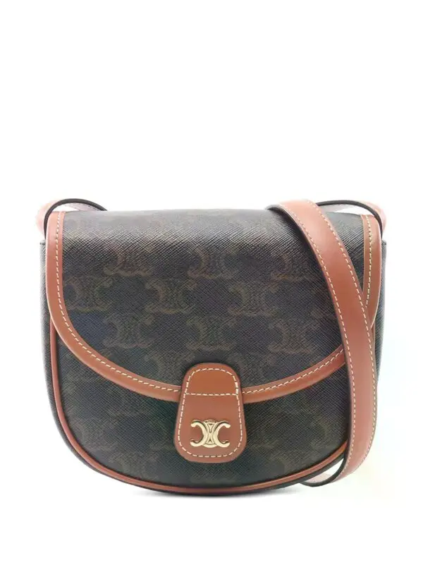 Celine 2010s Mini Besace Triomphe Cross Body Bag