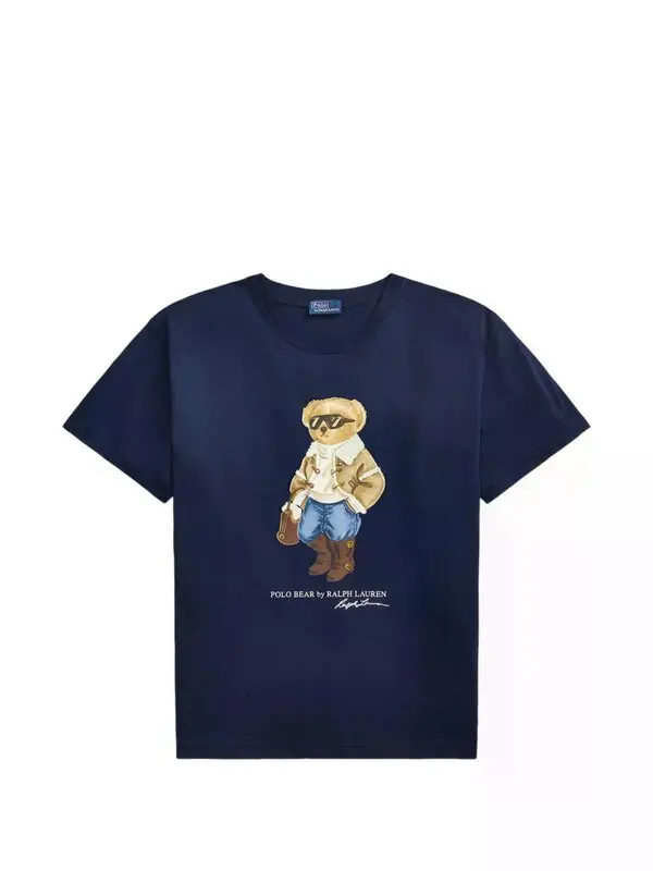 Polo Ralph Lauren Winter Polo Bear Cotton Jersey T-shirt