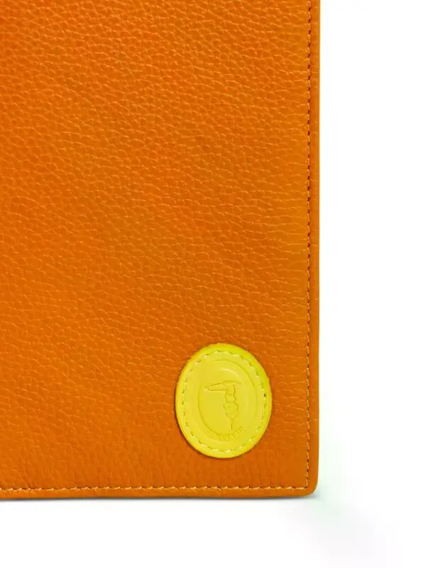 TRUSSARDI Grained Leather Wallet