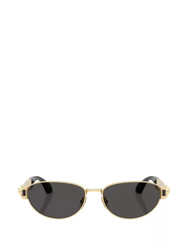 Versace Medusa Greca Cat-eye Sunglasses - Gold