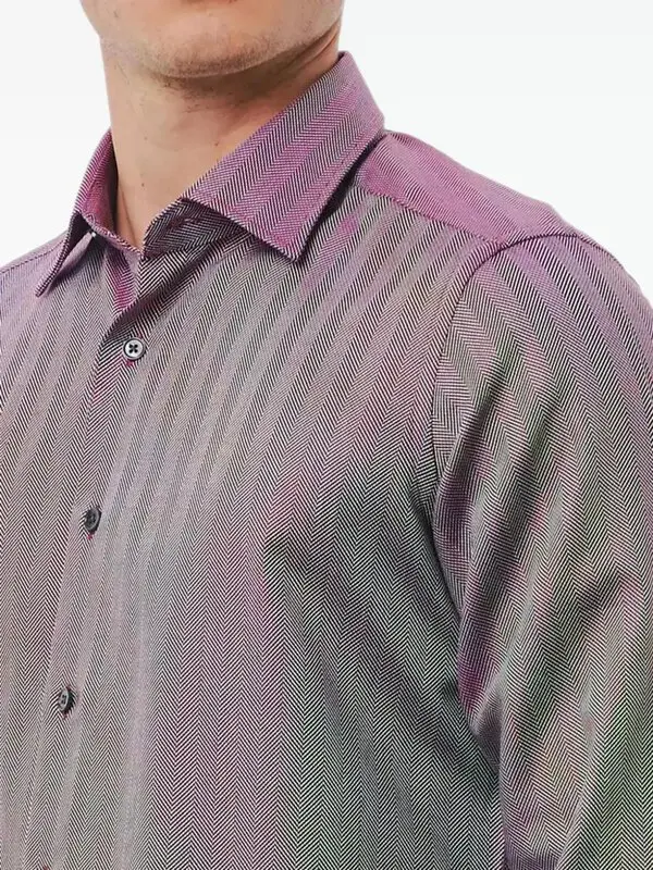 BAGUTTA Herringbone Shirt