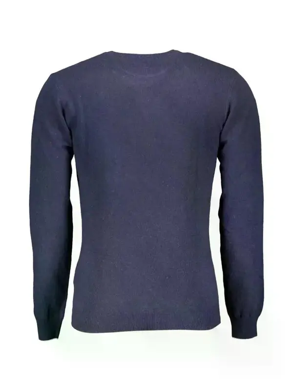 U.s. Polo Assn. Logo-embroidered Crew-neck Sweater