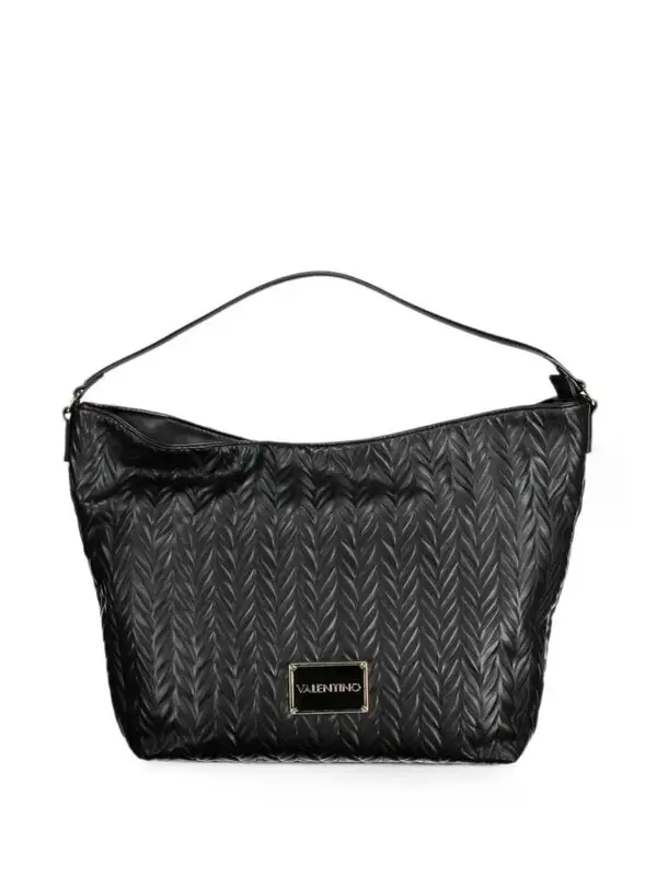 MARIO VALENTINO Quilted Logo-plaque Tote Bag