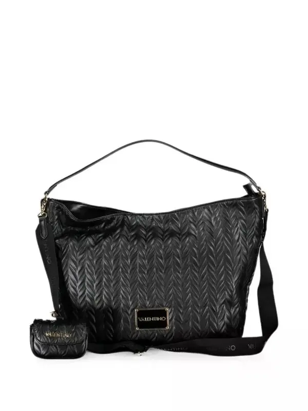 MARIO VALENTINO Quilted Logo-plaque Tote Bag