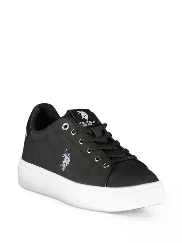 U.s. Polo Assn. Logo-embroidered Lace-up Sneakers