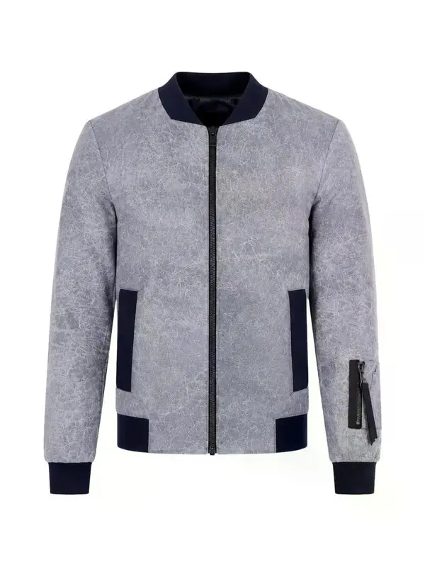 NICOLÒ BERETTA Textured-finish Bomber Jacket