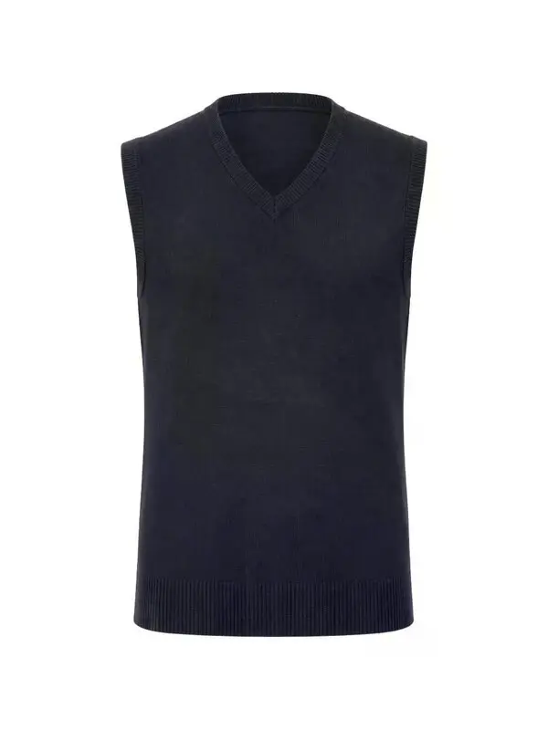 Alpha Studio V-neck Knitted Vest