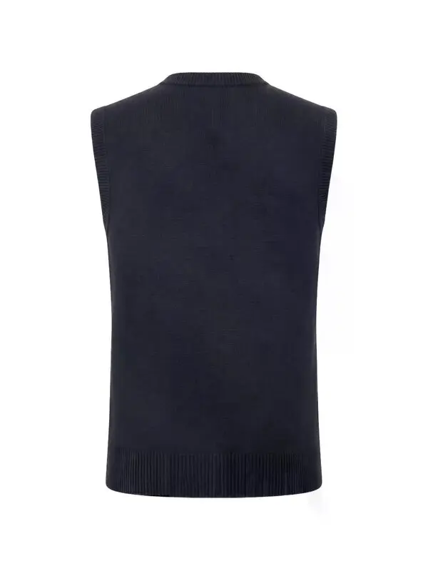 Alpha Studio V-neck Knitted Vest