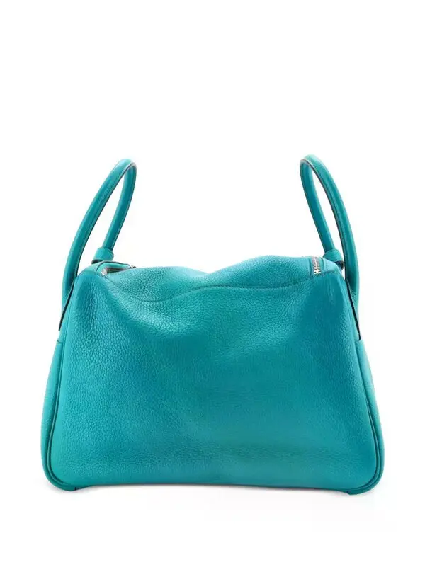 Hermès Lindy Bag Clemence 30 Shoulder Bag - Blue