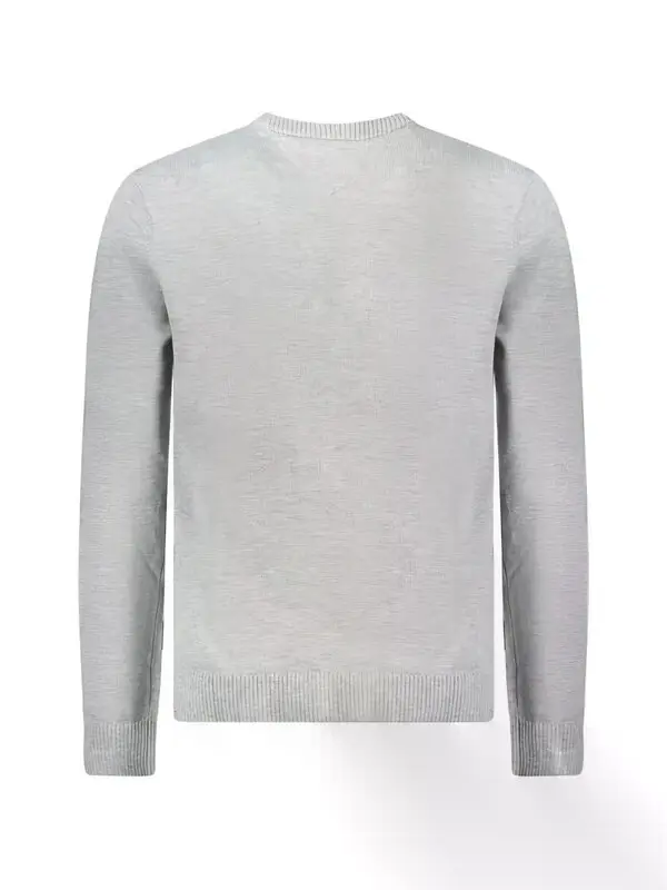 Tommy Hilfiger Logo-embroidered Crew-neck Sweater