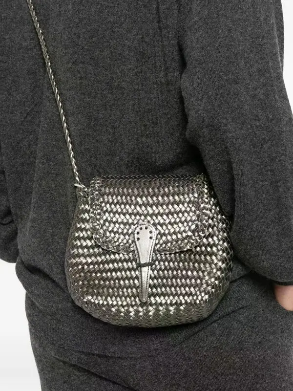 Dragon Diffusion Mini City Cross Body Bag - Silver
