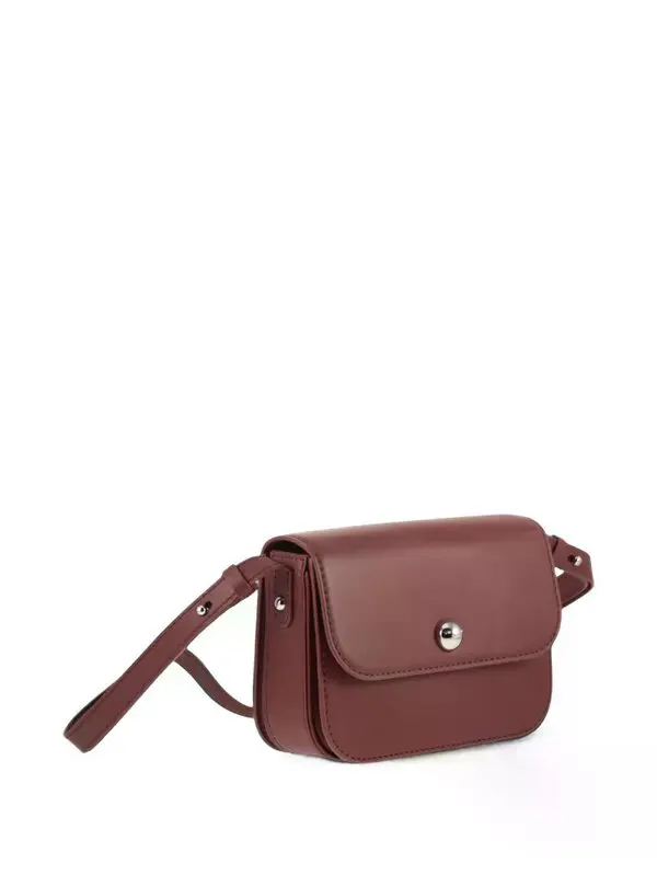 Max Mara Leather Flap Crossbody Bag