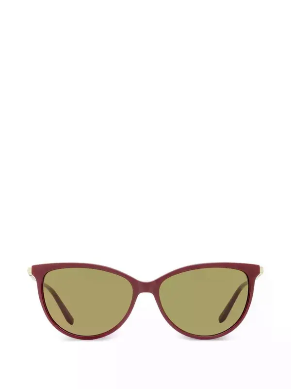 FERRAGAMO Gancini Cat-eye Sunglasses - Red