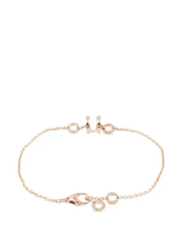 BVLGARI 2010s B-zero1 Ceramic Bracelet - Pink