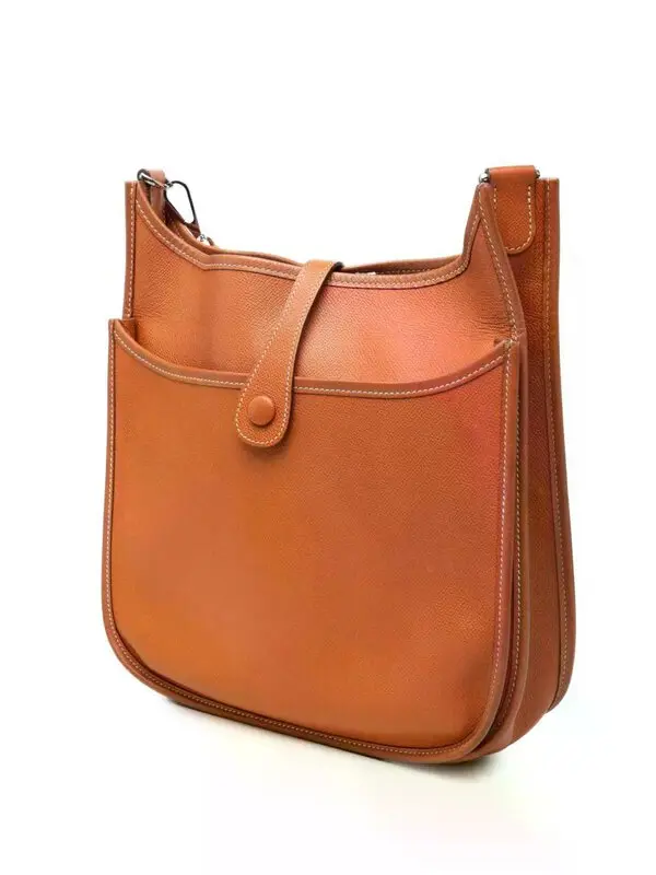 Hermès 2005 Clemence Evelyn Ii Pm Crossbody Bag - Brown