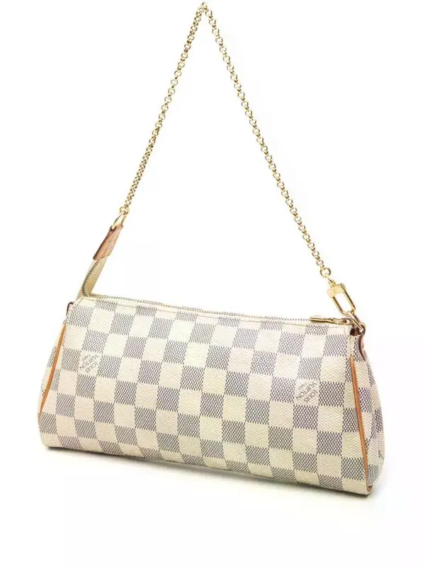 LOUIS VUITTON 2014 Damier Azur Eva Satchel