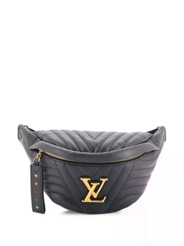 LOUIS VUITTON New Wave Bumbag Quilted Leather Belt Bag