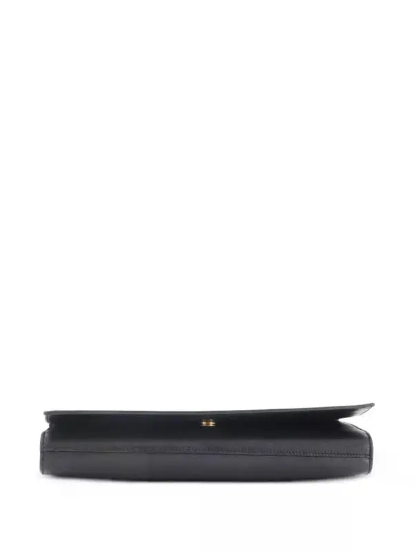 Saint Laurent Belle De Jour Leather Large Clutch Bag