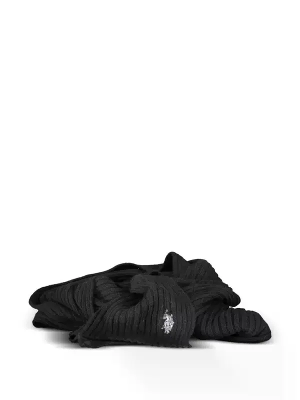 U.s. Polo Assn. Ribbed-knit Scarf