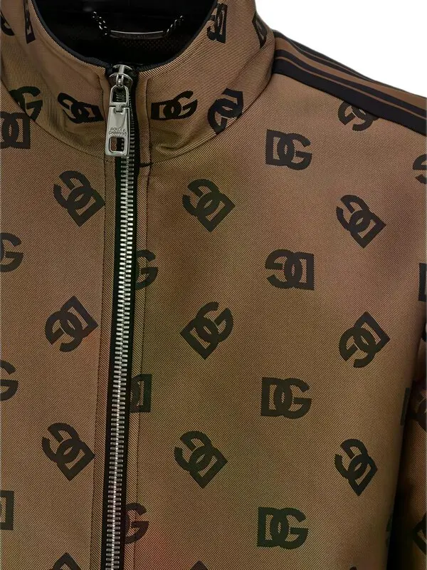 Dolce & Gabbana Logo-print High-neck Track Jacket