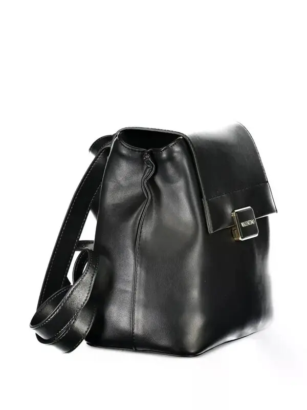 MARIO VALENTINO Logo-plaque Foldover Backpack