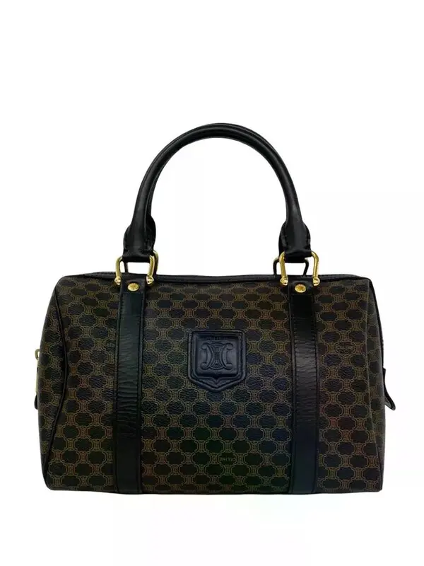Celine 1997 Macadam Coated Canvas Handbag