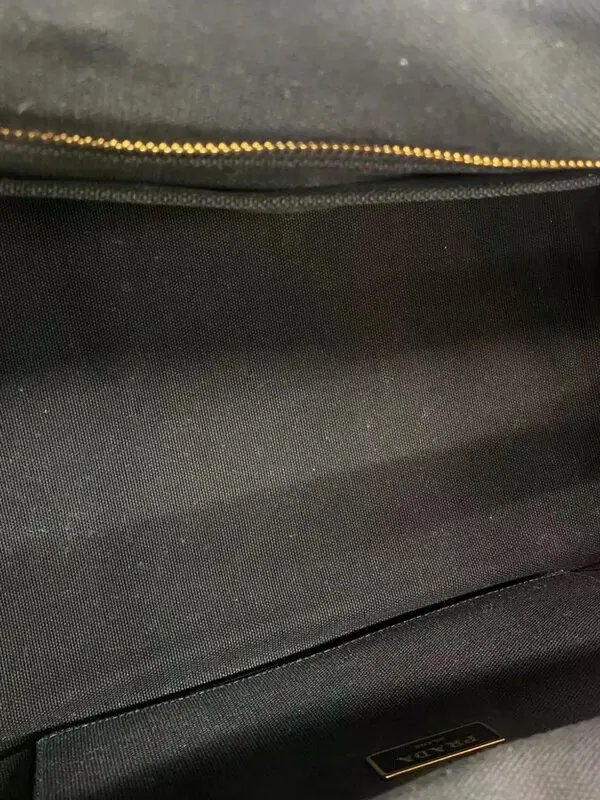 Prada 2000-2010 Small Canvas Canapa Logo Tote Satchel
