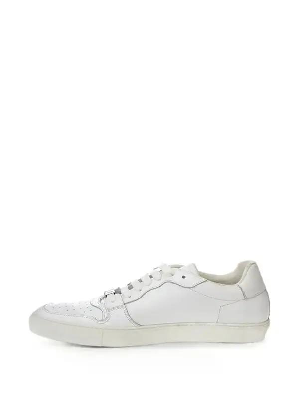 Roberto Cavalli Logo Leather Sneakers