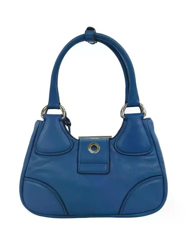 Prada 2013-2026 Nappa Soft Padded Re Edition 2002 Moon Satchel