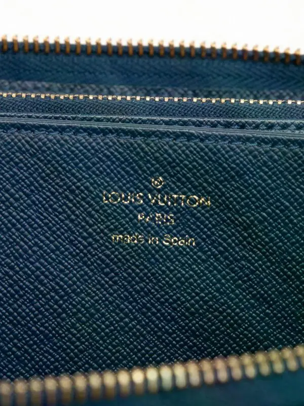 LOUIS VUITTON 2000-2026 Monogram Denim Zippy Wallet Long Wallets