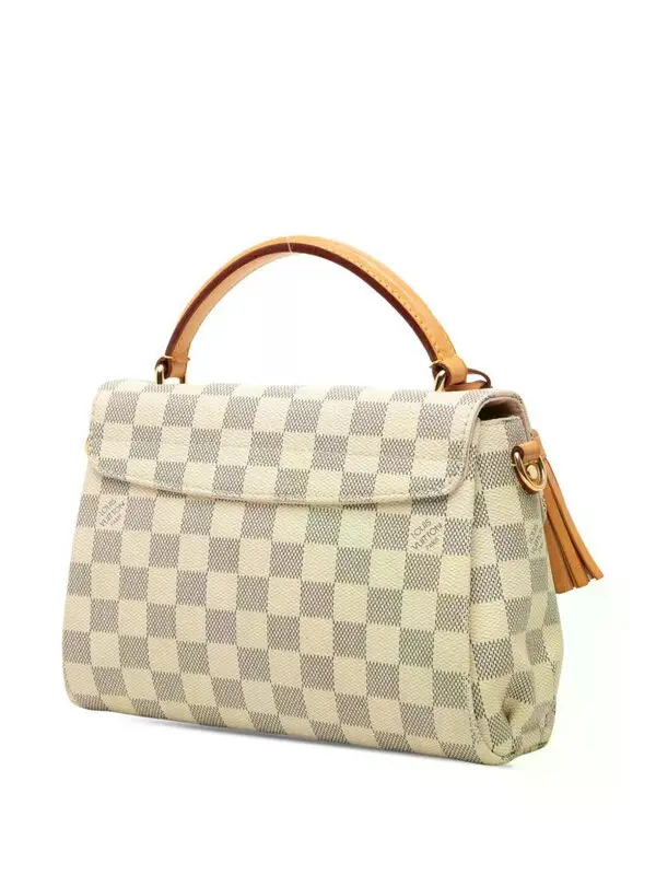 LOUIS VUITTON 2017 Damier Azur Croisette Satchel