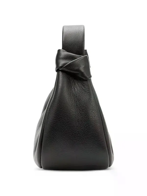 LA PORTEGNA Anita Knotted Leather Tote Bag