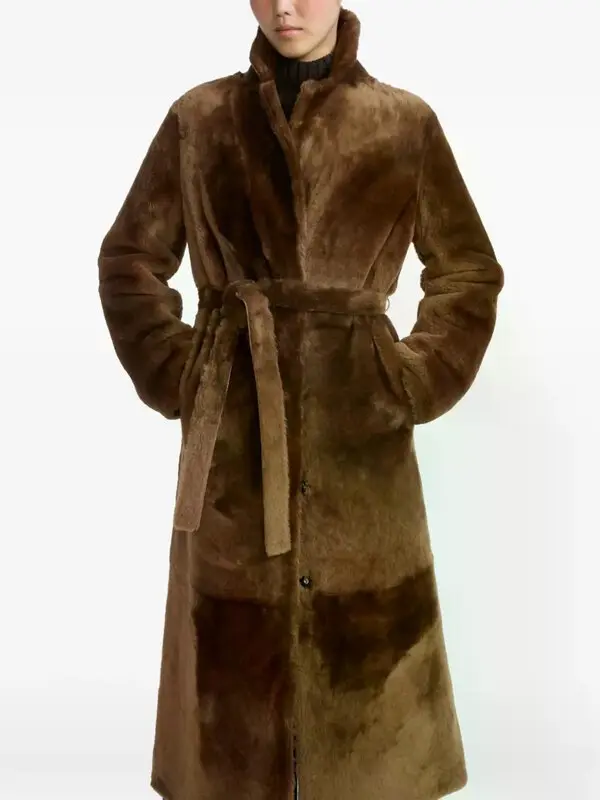 YVES SALOMON Reversible Shearling Coat