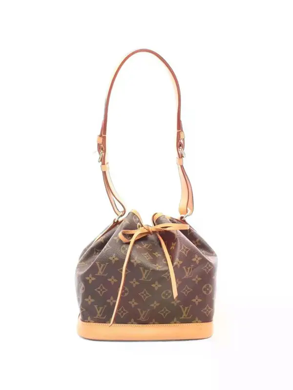 LOUIS VUITTON 2016 Monogram Noé Shoulder Bag - Brown
