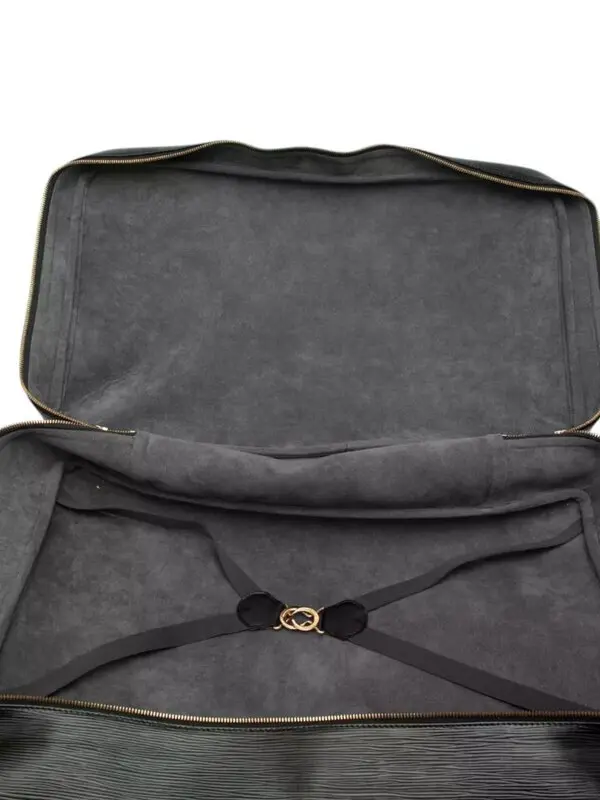 LOUIS VUITTON 1980-2015 Epi Sac Chasse Hunting Bag Travel Bag - Black