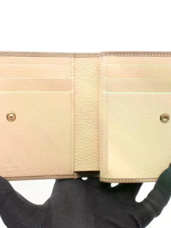 Gucci 2010s Double G Bi-fold Wallet