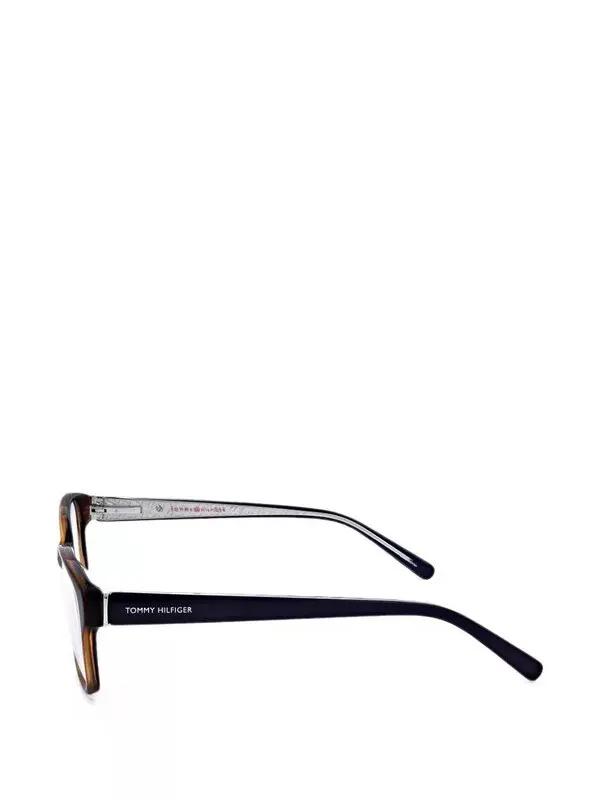 Tommy Hilfiger Tortoiseshell-effect Rectangle-frame Glasses