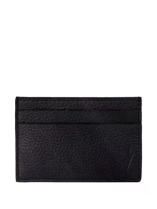 Neil Barrett Pebble-grain Leather Card Holder