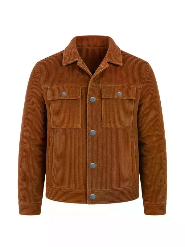 ROBERTO PEPE LUXURY Corduroy-texture Cotton Jacket
