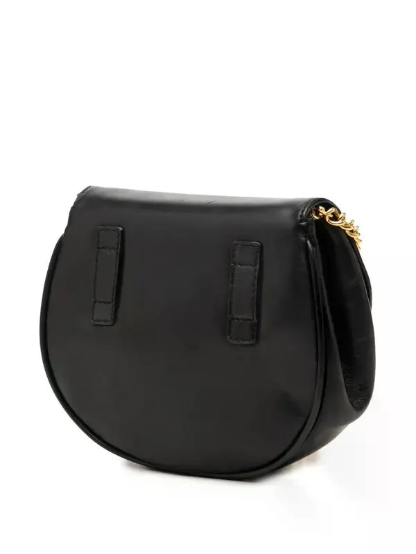 FERRAGAMO 2000-2026 Mini Leather Gancini Convertible Chain Crossbody Bag
