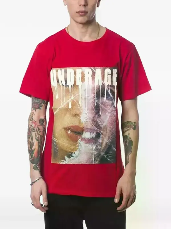 NICOLÒ BERETTA Graphic-print T-shirt