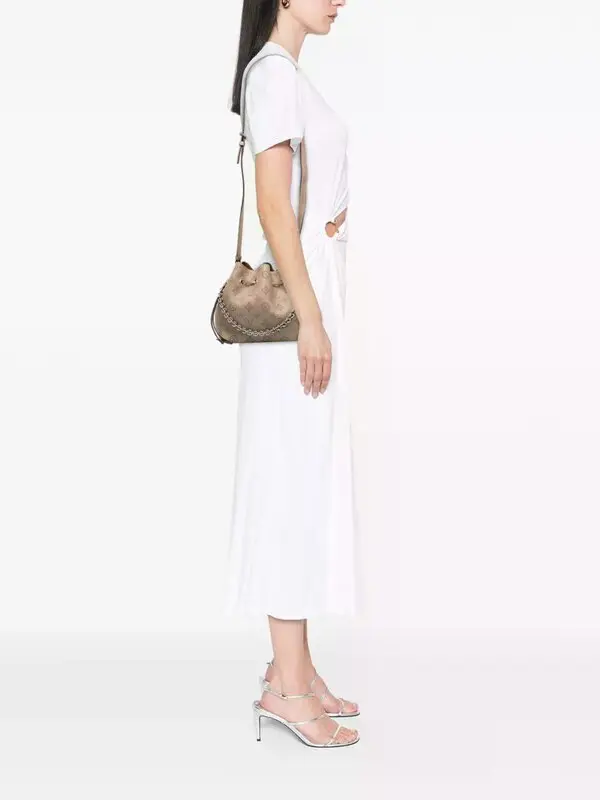 LOUIS VUITTON 2010-2026 Monogram Mahina Bella Bucket Bag