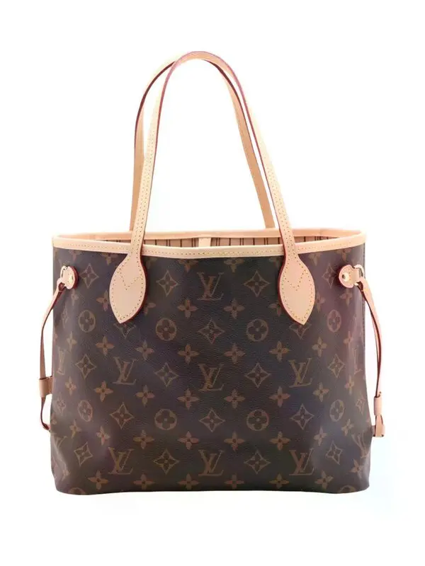 LOUIS VUITTON 2021-2026 Monogram Neverfull Pm Tote Bag - Brown