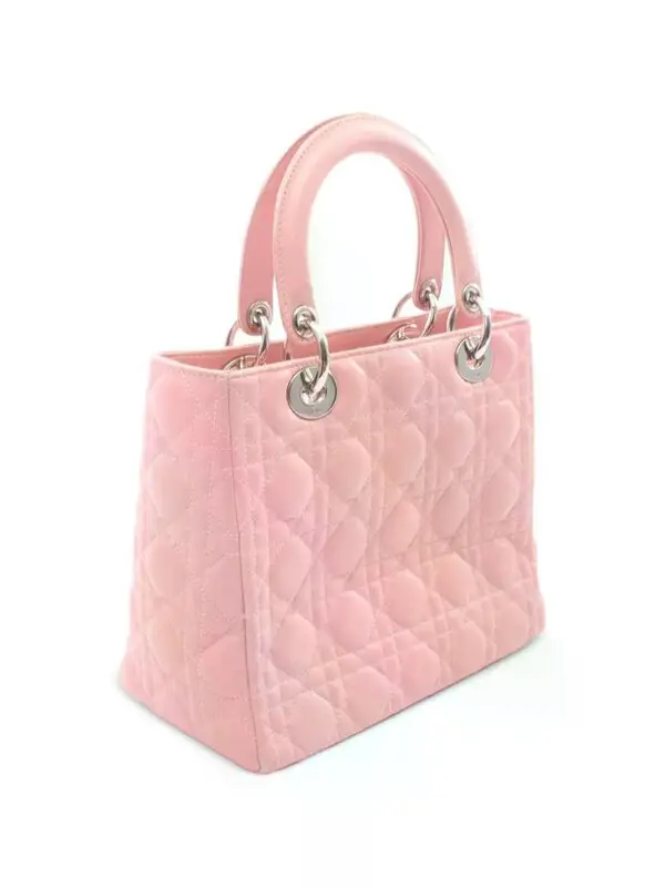 Dior 2000s Medium Lady Cannage Tote Bag